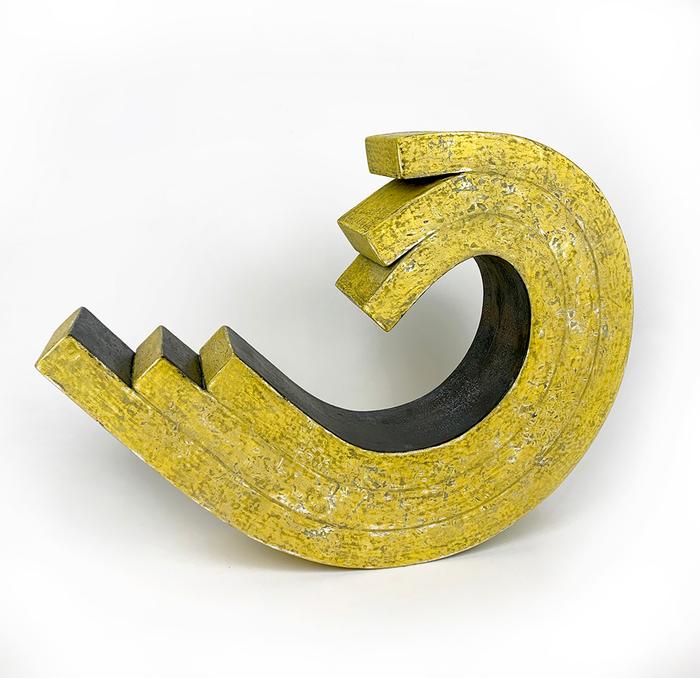 Artifact Series: Gear & Rail No. 7 | KENNETH BASKIN | Blue Spiral 1 ...
