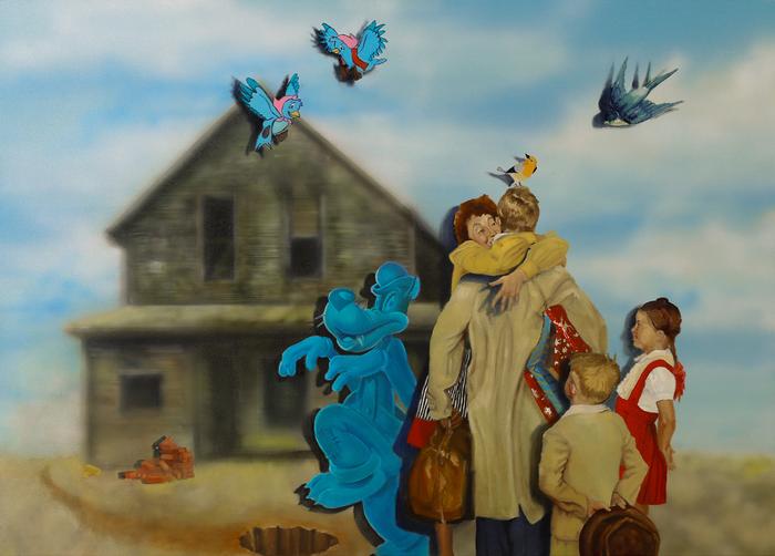 Blue Spiral 1 - Exhibit_Detail