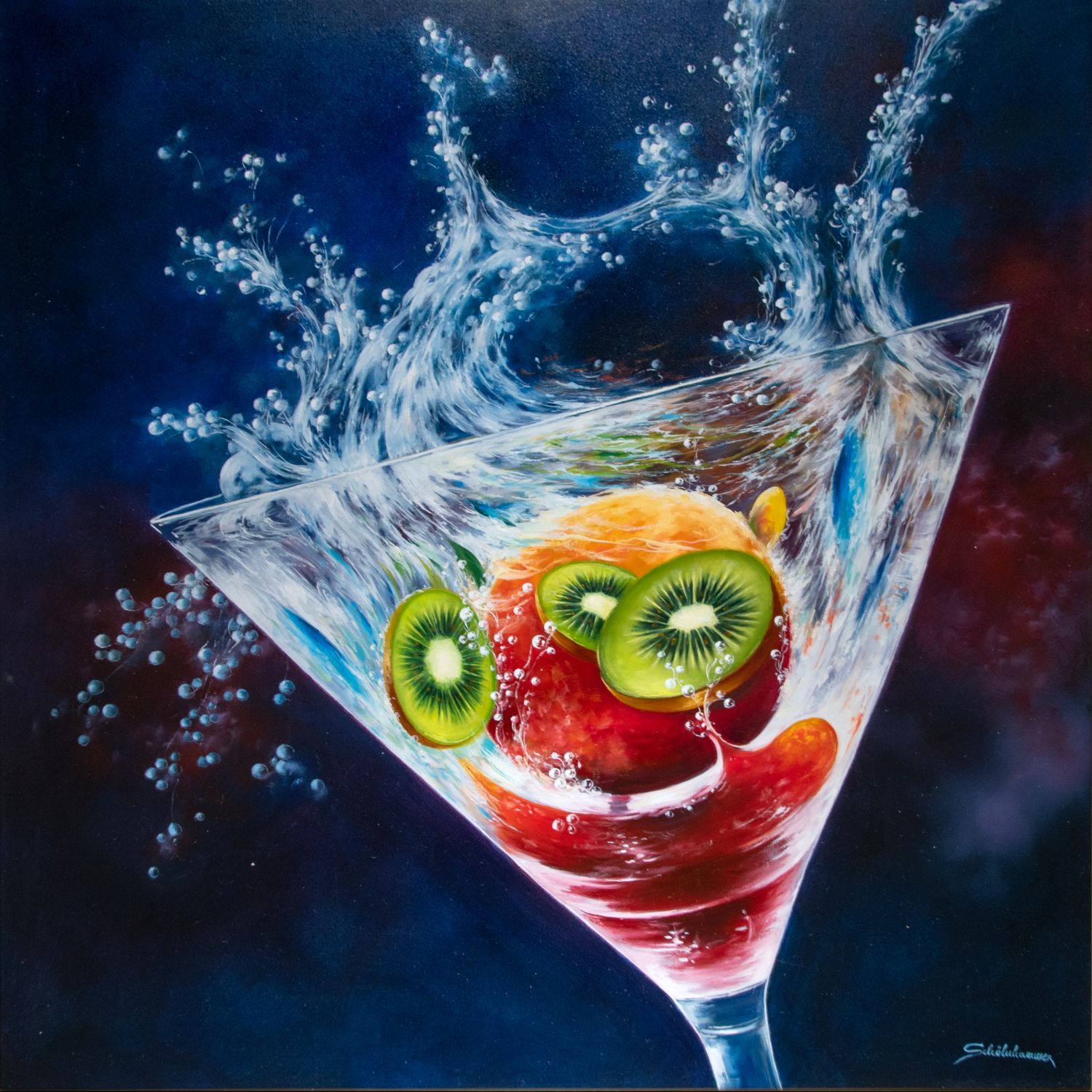 Cocktail Splash | Heinz Schölnhammer | CODA Gallery