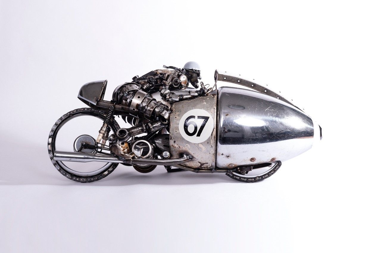 Dustbin Fairing Racer Number 67 | James Corbett | CODA Gallery