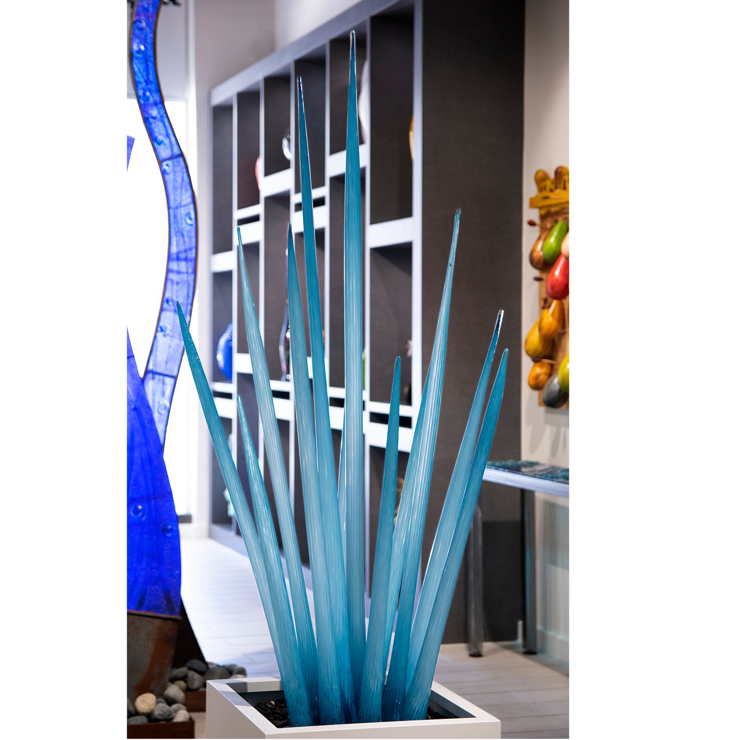Light Blue Spears Plant | Jesse Kelly | CODA Gallery