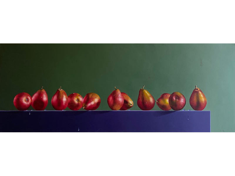Eleven Red Pears | Otto Duecker | M. A. Doran Gallery