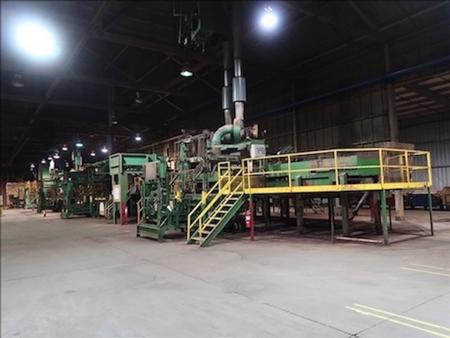 GP Double 5 Ply Layup Line | Glue-Lay Up LIne | Mill Machinery LLC