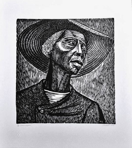 Sharecropper(BW) | Elizabeth Catlett | Mojo Portfolio