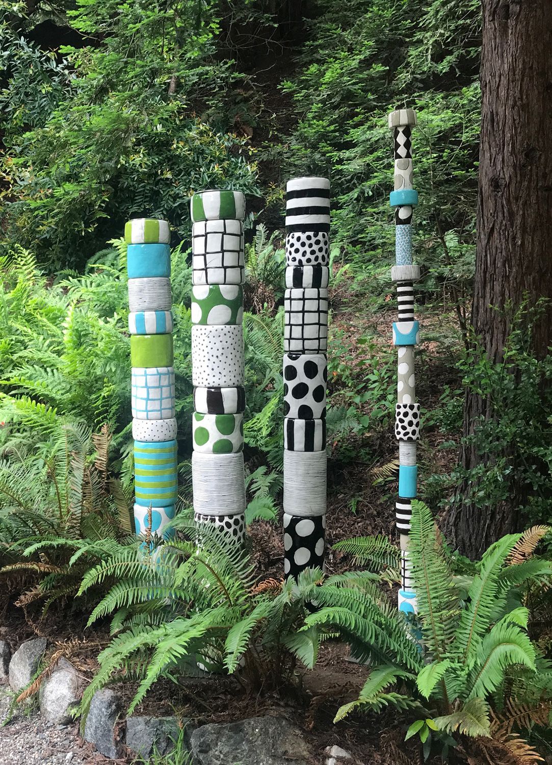 Totems | SALLY RUSSELL | www.sculpturesite.com