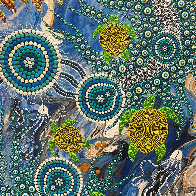 Sea Turtles | Colin Jones | Aboriginal Art Galleries